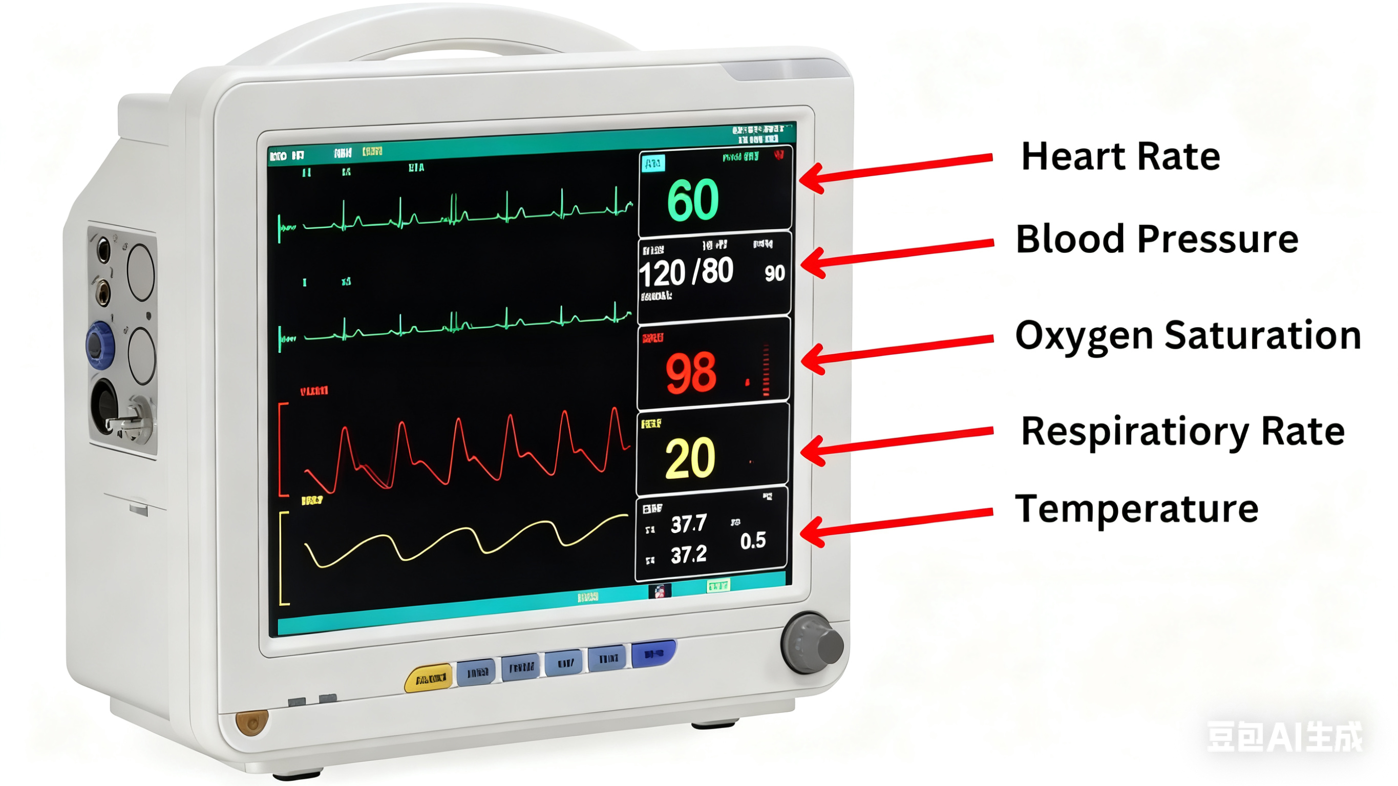 How to Read a Hospital Monitor: 6 Vital Signs Explained (2026)