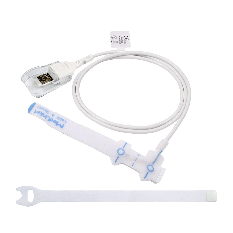 Masimo 4003 Compatible Neonate/Adult Disposable Sp02 Sensor, Non-Adhesive